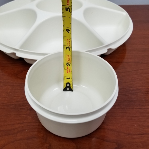 Tupperware | Kitchen | Tupperware Multi Compartment Tray With Bowl And ...